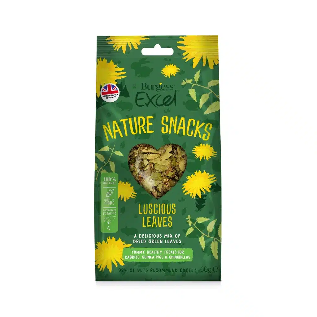 Burgess Excel Luscious Leaves 60g – Tropeland – Dyrehandel nær Aarhus